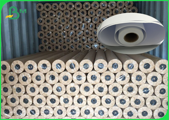 すべての明白なペーパー作図装置45gsm - 85gsmのための白いとらわれのペーパー ロール