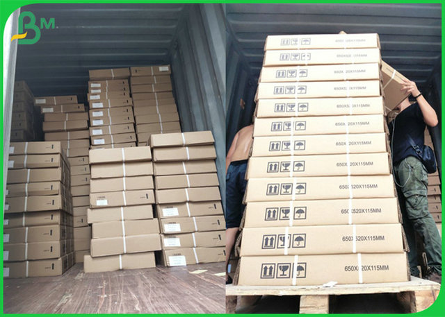 alto papel normal del trazador cad del rollo de la blancura 80gsm de 36inch 42inch 50inch