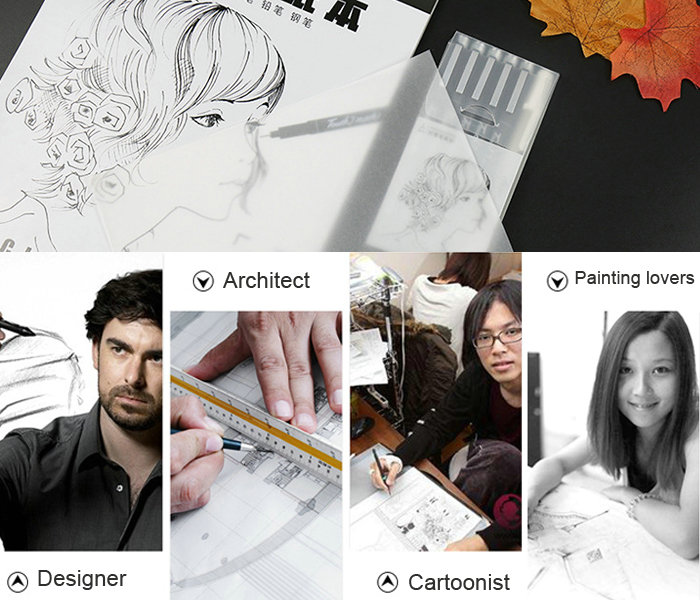 73gsm 83gsm Translucent CAD Tracing Paper For Drawing 18inch 24inch x 50yard