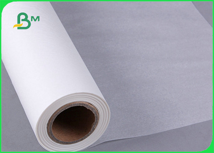 73gsm 83gsm Translucent CAD Tracing Paper For Drawing 18inch 24inch x 50yard