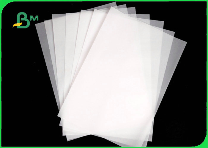  FSC 53gsm Translucent White Tracing Paper For Book Insert A4 A5 Size