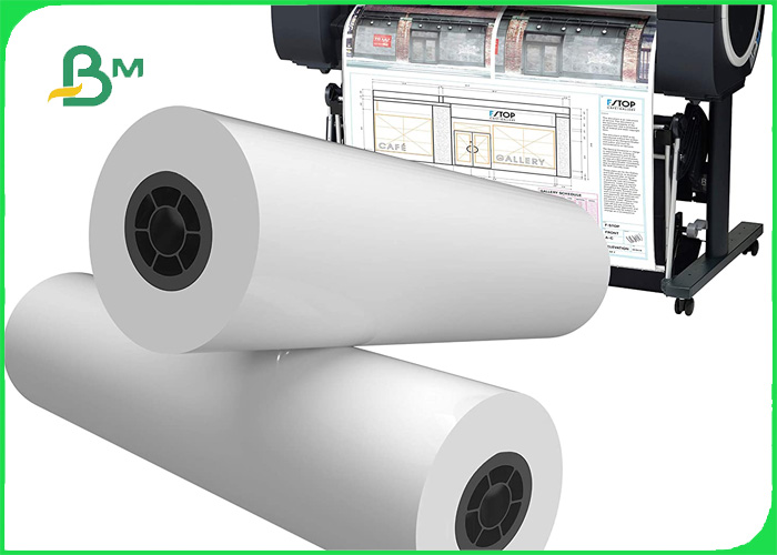 20lb Inkjet CAD Plotter Paper For HP Designjet 36