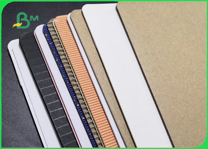 Rigid E Flute Corrugated Board Sheet For Mailer Box Great Cushioning Property
