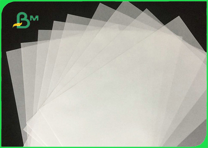 63gsm 90gsm Tracing Paper For Laser Printers Good Toughness A0 A1 Size