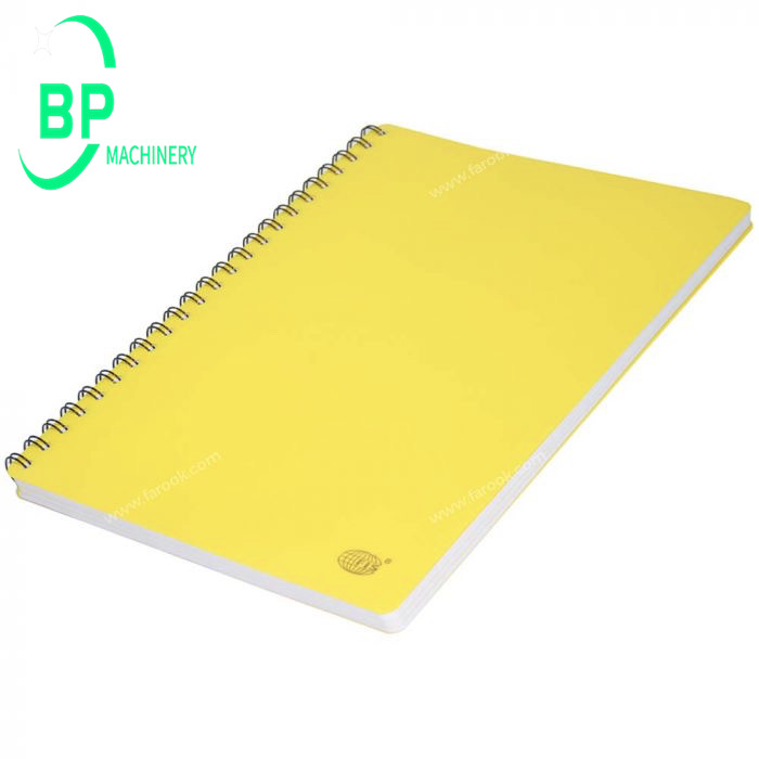 Los pp automáticos cubren la perforación del agujero del cuaderno espiral hecha a máquina en China