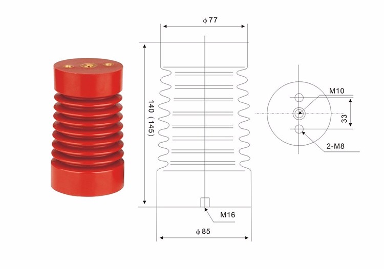 As vendas da fábrica põem o isolador do transformador do switchgear do equipamento da distribuição