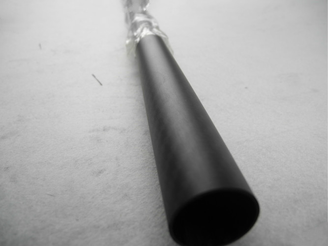 Tubo redondo de la fibra de carbono del mate de la longitud 500m m con el apoyo del cardán del soporte de cámara del marco 3K