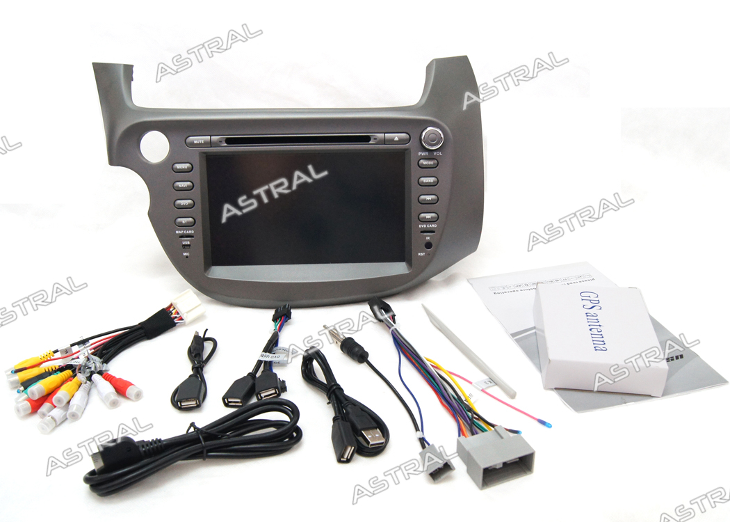Perseguidor central hebreu eletrônico do sistema de navegação GPS de HONDA com MP3/MP4/Bluetooth/DSP