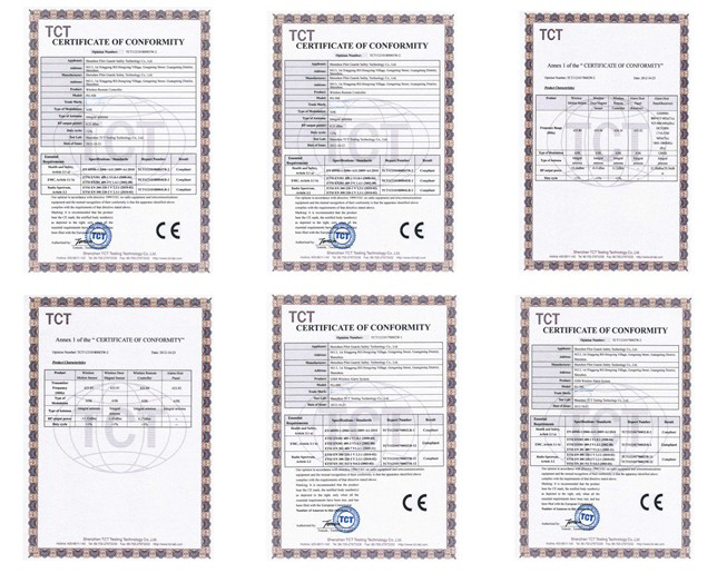 Σύστημα συναγερμών ασφάλειας Certification.jpg