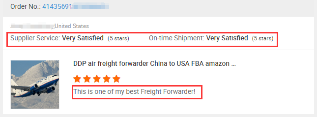 Customer appreciation message