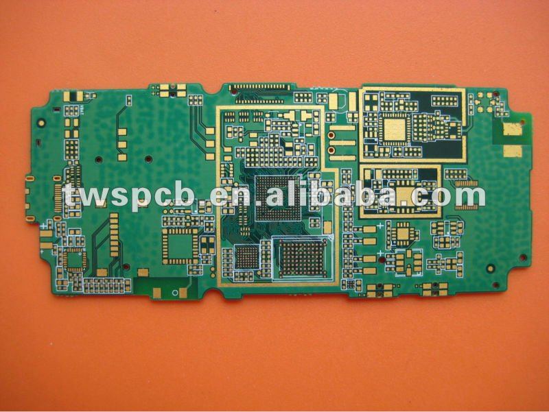 πάχος 0.9mm FR4 10 πρωτοτύπων στρώματα πινάκων PCB για το τηλέφωνο κυττάρων