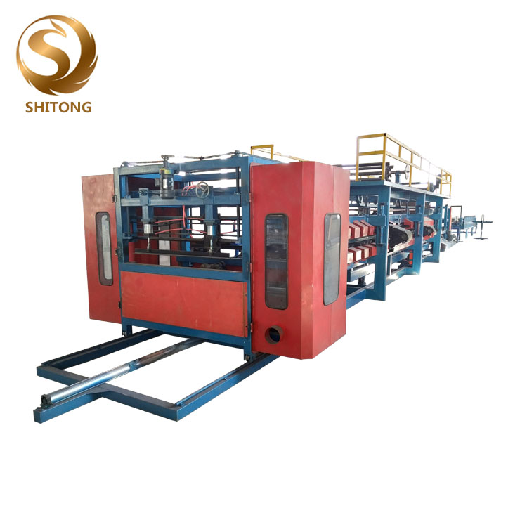 China popular del diseño hizo que el panel de bocadillo del EPS rueda formando precio de la máquina