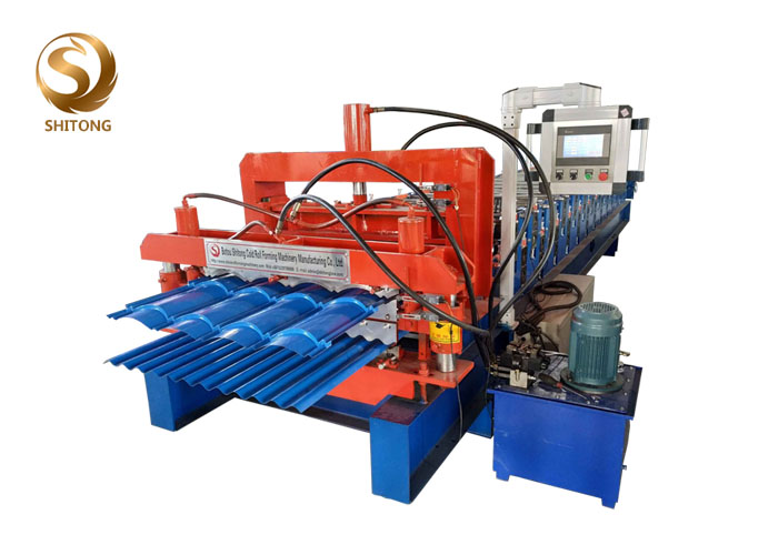 Petit pain de double couche formant la machine pour couvrir et la feuille de mur en vente en Chine 2