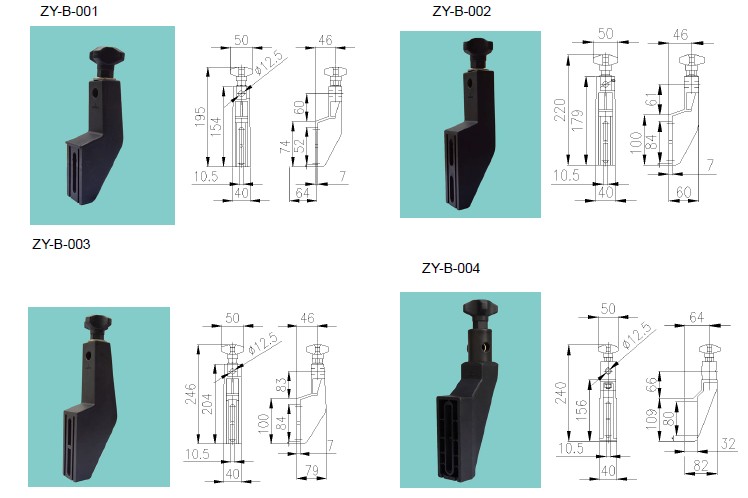 conveyor spare parts side guards brackets 