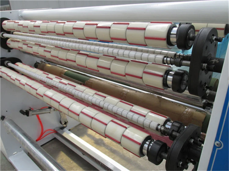 Macchina automatica di Rewinder della taglierina del nastro di taglio BOPP di doppia funzione