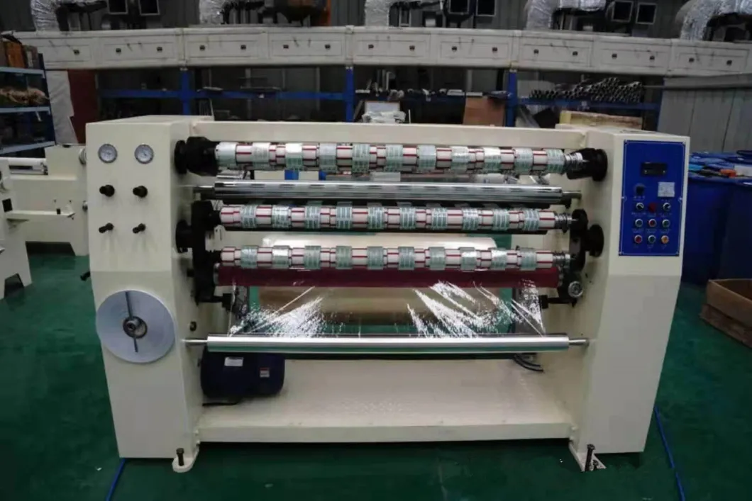 BOPP transparent emballant la machine de fente de bande de petit pain enorme
