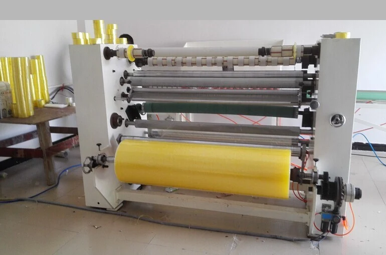 BOPP transparent emballant la machine de fente de bande de petit pain enorme