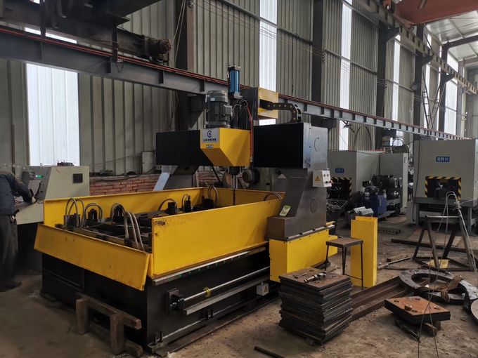 CNC καλής ποιότητας υψηλής ακρίβειας μηχανή διατρήσεων πιάτων ατσάλινων σκελετών για τη φλάντζα πρότυπο PZ2016 μετάλλων