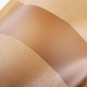 Bolsa de papel de Kraft con la ventana 3