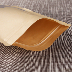 Bolsa de papel de Kraft con la ventana 2