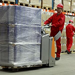 La película de estiramiento para el envoltorio de plástico móvil de la plataforma del plástico de embalar para los muebles se aferra película resistente