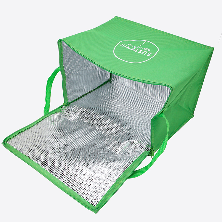 El bolso caliente resistente de la entrega de la comida guarda el bolso termal aislado caliente del refrigerador de la comida