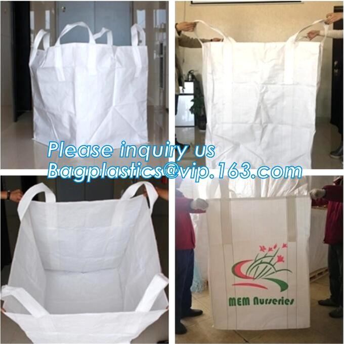 La arena que embala bolsos enormes de FIBC, las bolsas de plástico biodegradables recicla el envase