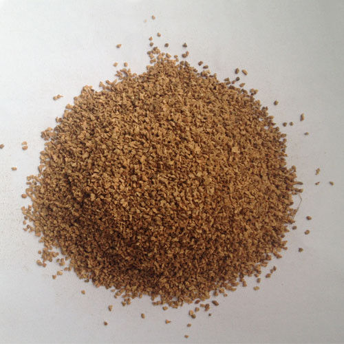 0.8~1m m, 80~90g/Ldensity, luz promocional de la naturaleza tapa los gránulos con corcho para el underlayment del piso, el aislamiento respetuoso del medio ambiente y de calor