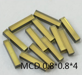 MCD Diamond Logs close-up view showing precision cutting