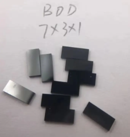 Close-up of Boron-Doped CVD Diamond surface