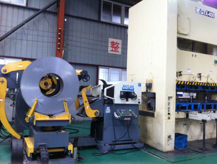 지류를 수평하게 하기