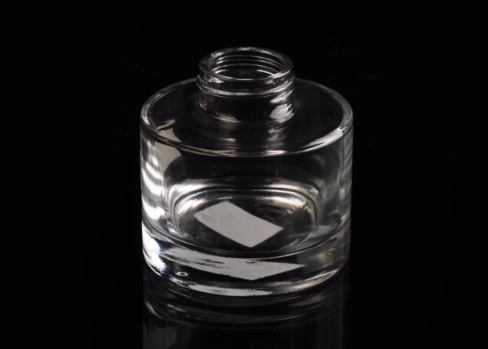 Eenvoudige van het de verspreiderglas van het ontwerp bulk unieke aroma het parfumfles voor persoonlijke verzorging