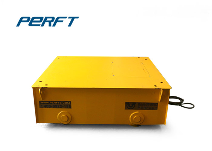 el tambor de cable 2T accionó los carros planos de la transferencia de la fábrica de la vía