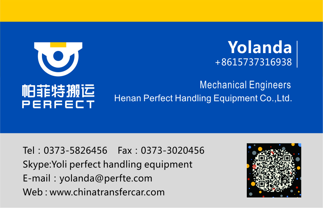 el tambor de cable 2T accionó los carros planos de la transferencia de la fábrica de la vía