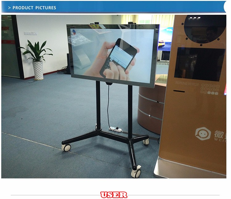 Señalización de 42 de la pulgada del espejo Digitaces del aspecto con el control fácil Software.jpg