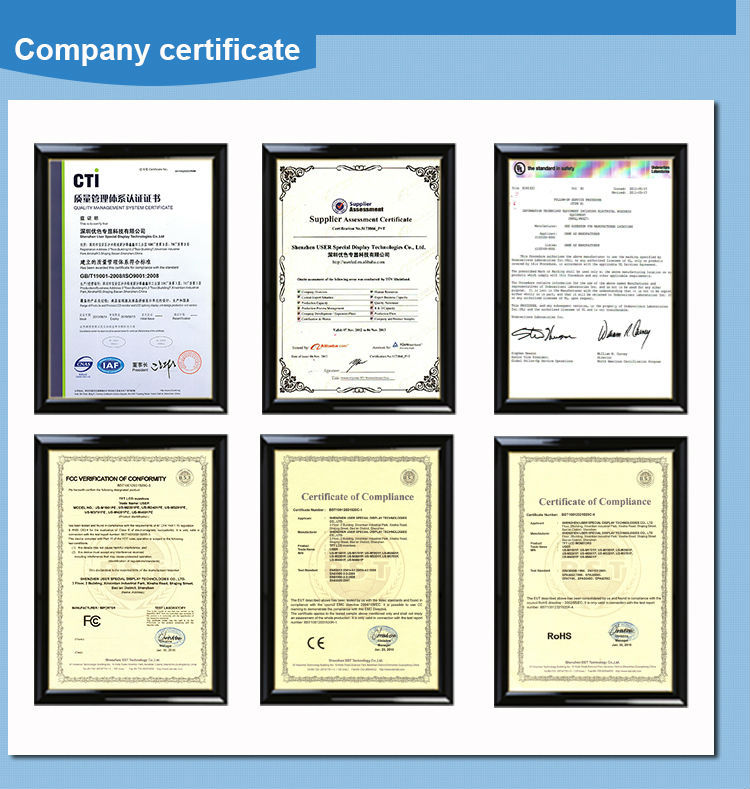 señalización certificate_Digital 5_User_Company kiosk_advertising el kiosk_all player_digital de la pantalla del display_touch del totem_lcd en una pared computer_Advertising del vídeo de Player_lcd