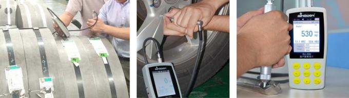 Mass Storage Ultrasonic Hardness Tester Motorized Probe Test Tube Material
