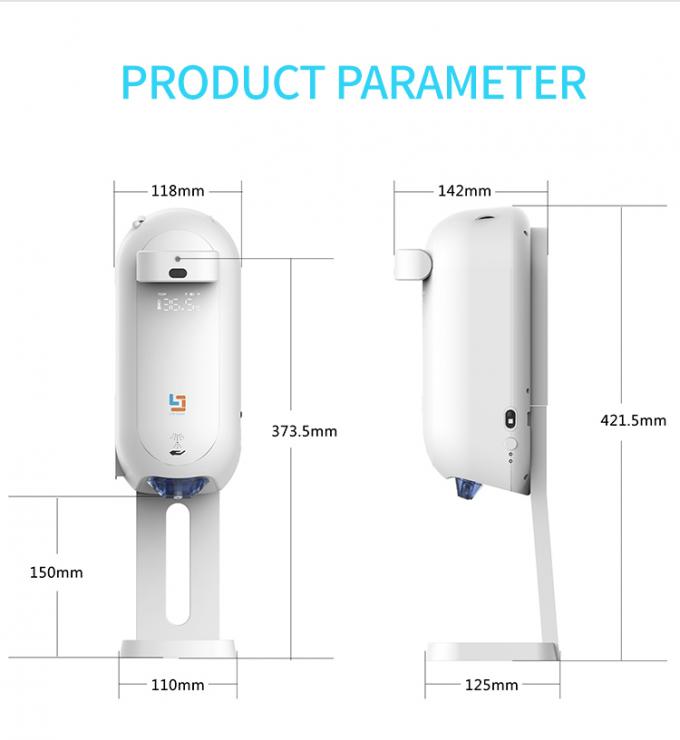 Thermomètre fixé au mur de corps de DC6V ccc avec 1100ml le distributeur 2