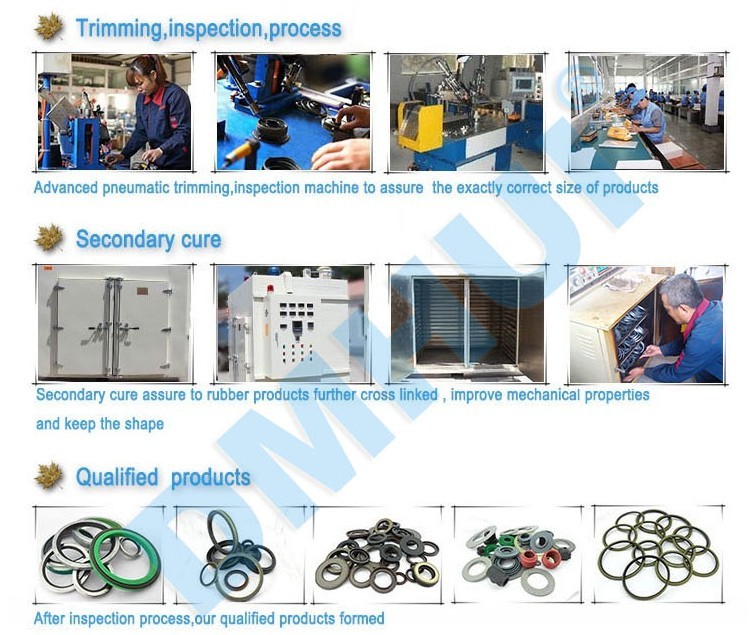 Sello de goma del material de goma y del eje estándar o estándar 25-45-11