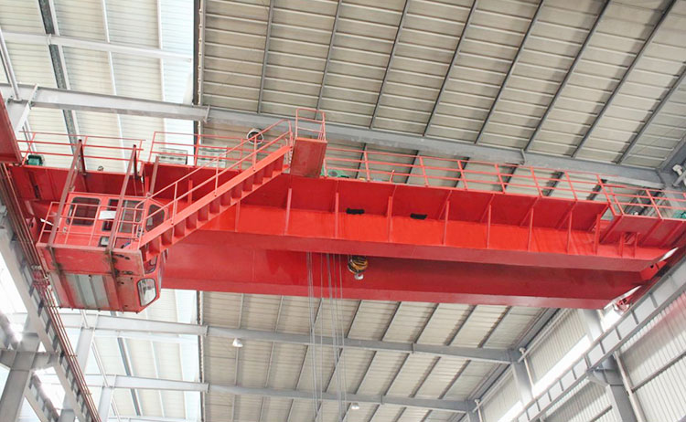 qdモデル5トンの二重ガードのビーム天井クレーンの重いトロリー