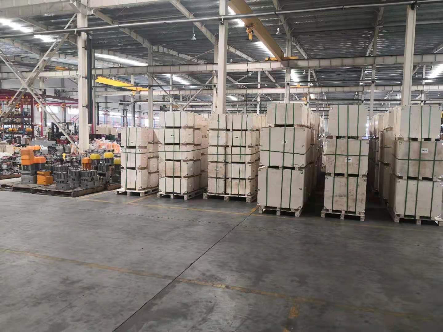 Quality inspection of electric chain hoists