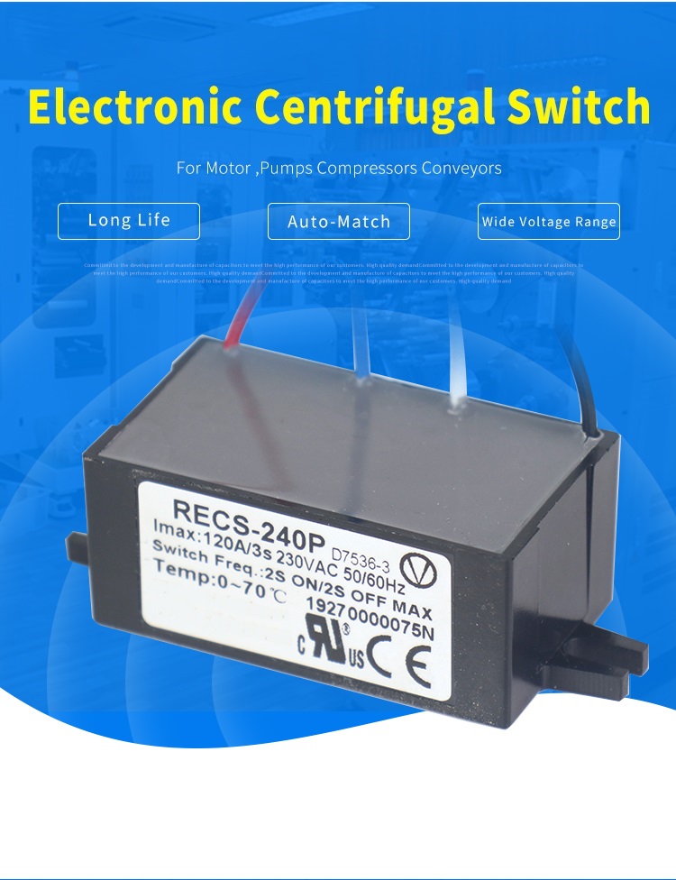 Commutatore centrifugo elettronico di RECS 240P