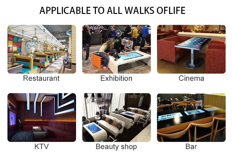 Touch screen table warranty information