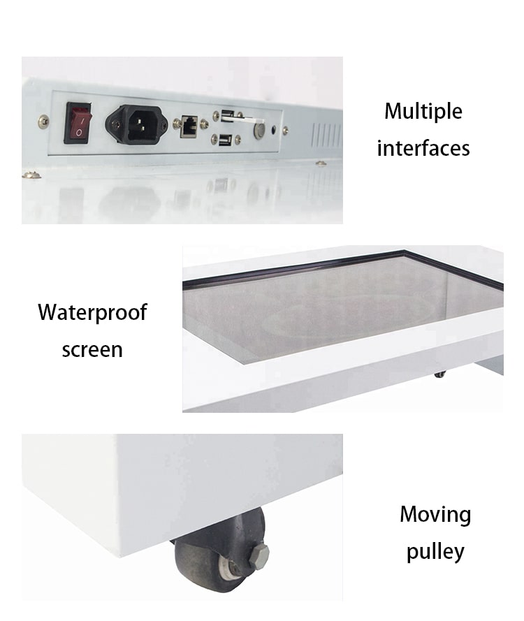 Touch screen table accessories