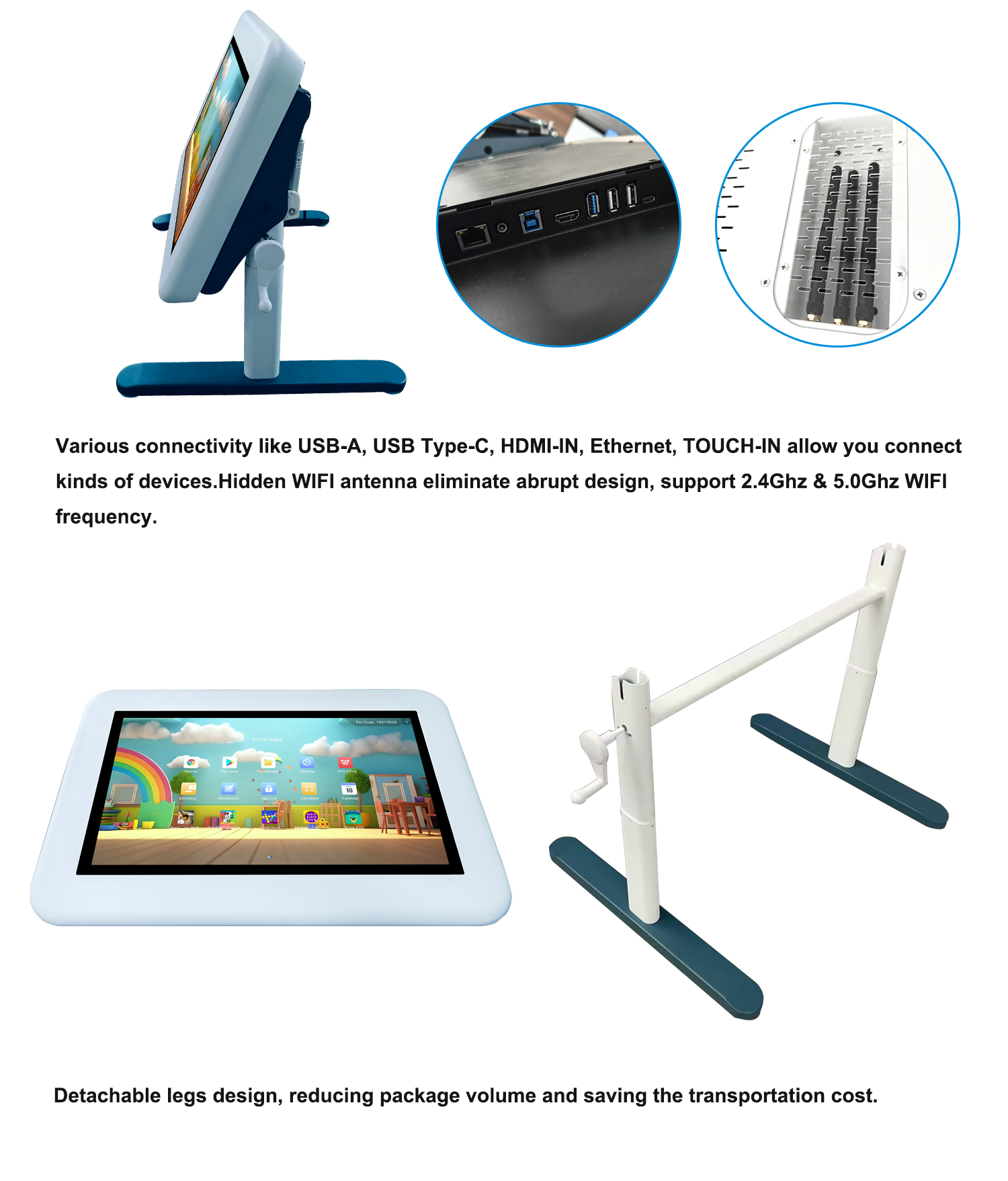 Interactive Game Table angle adjustment demonstration