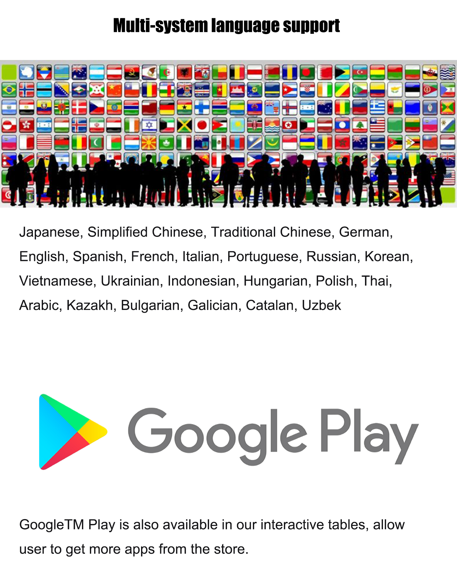 Children interacting with ECO Table