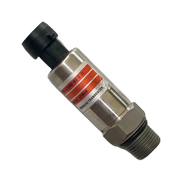 Close-up view of pressure sensor components