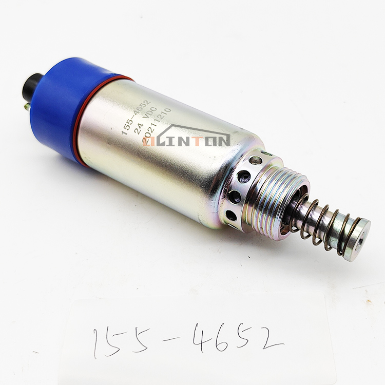 155-4652 Excavator Solenoid Valve installation view