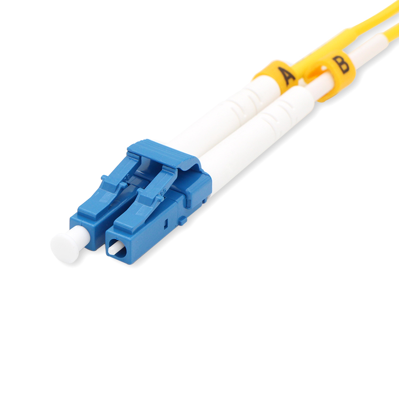 Cabo de remendo frente e verso da fibra ótica da manutenção programada OS2 9/125um de LC-SC - PVC/LSZH