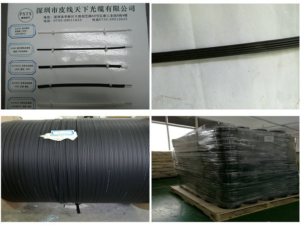 cavo flessibile del ftth del bowtype del dobule